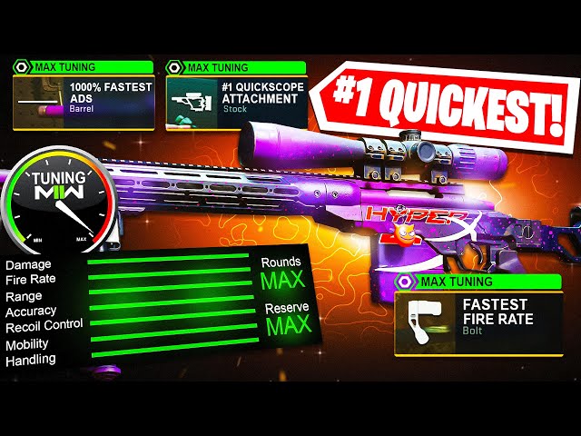 Best Modern Warfare 2 quick scoping loadout in Season 1 Reloaded