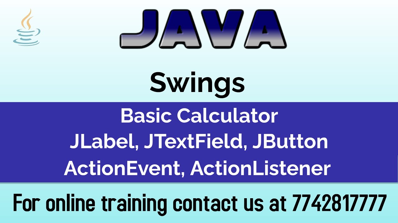 Basic Calculator in Java using Swing | Create GUI Calculator