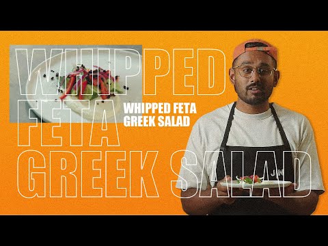 Whipped Feta Greek Salad | House of Hospitality | Justin Narayan