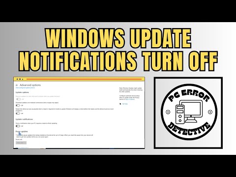 How to Turn Off Windows Update Notifications