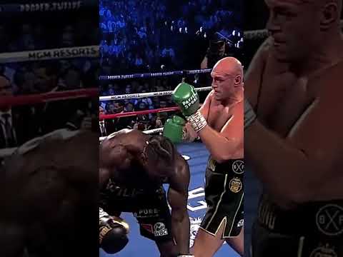 when tyson fury made deontay wilder eat his words👑