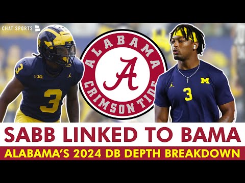 Alabama Football Rumors on Keon Sabb Transferring + Alabama’s 2024 DB Depth Chart Breakdown