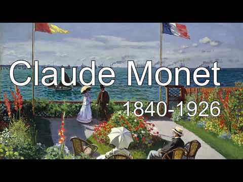 Claude Monet - 101 paintings (with captions) [HD]