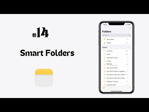 #14 Apple Notes (iPhone): Smart Folders for Beginners