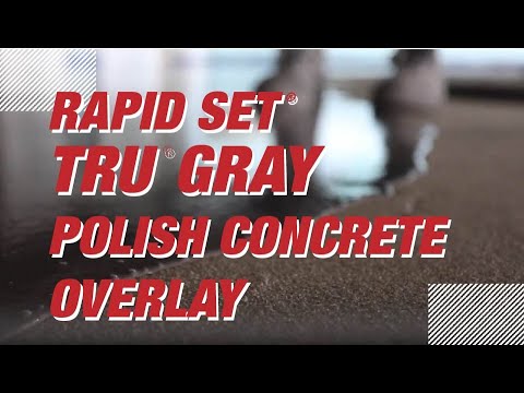 Rapid Set® TRU® Gray - Offices - Professional Pumped Polished Concrete Overlay - El Segundo, CA