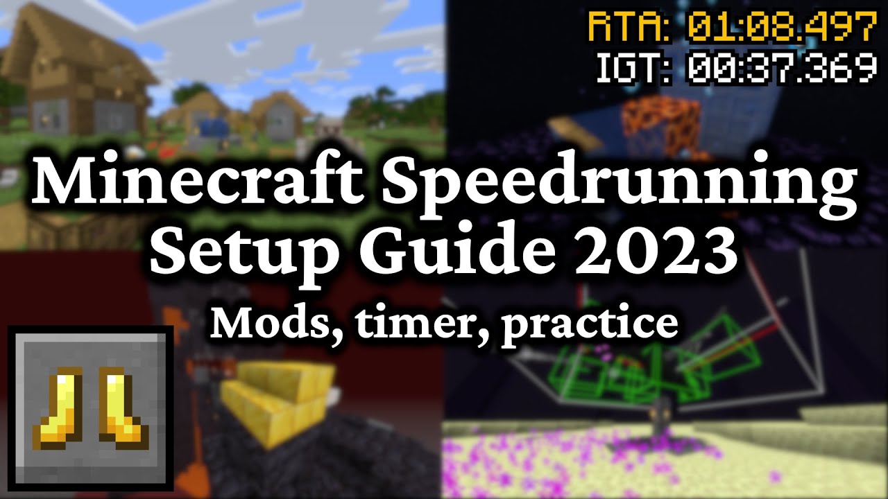 2023 How to Setup Minecraft Speedrunning Guide