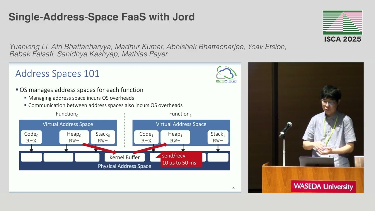 ISCA'25 - Session 4C - Single-Address-Space FaaS with Jord