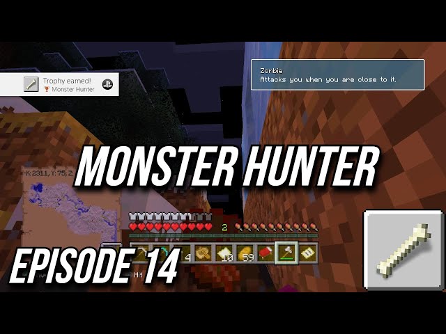 Minecraft Achievement Guide: Monster Hunter
