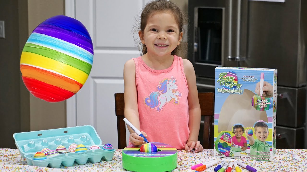 Coloring Easter Eggs With Eggmazing Egg Decorator