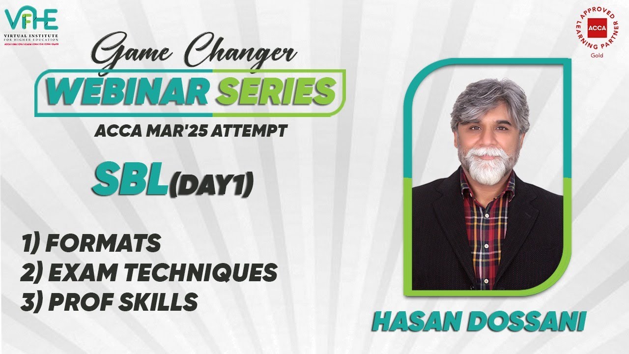 Mastering ACCA SBL: Exam Techniques, Formats, and Professional Skills ...