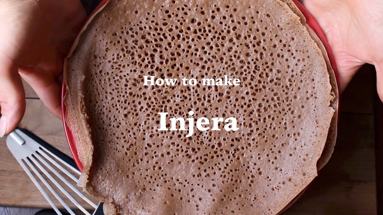 How to Make Ethiopian Injera- Ferment Teff Flour