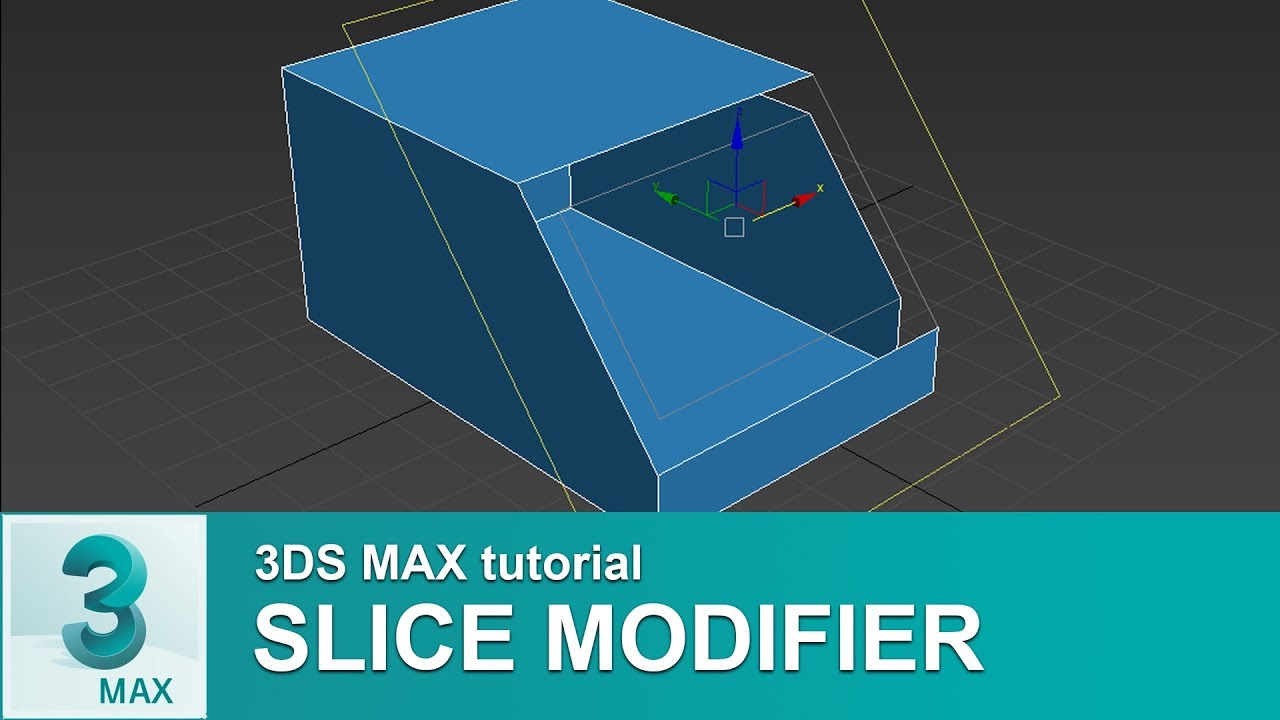 3ds Max tutorial - Slice Modifier