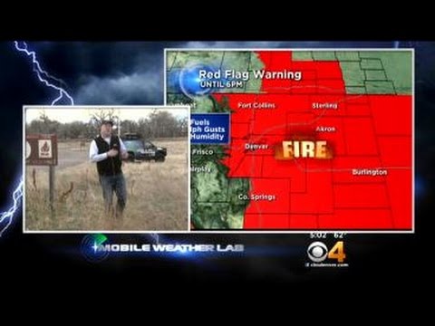 Mobile Weather Lab Tracks Red Flag Warning, Fire Danger