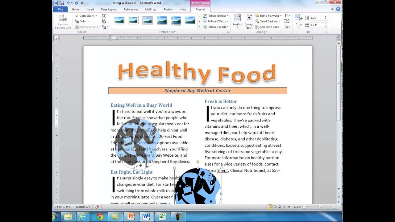 Word Tutorial 4 Review Assignment