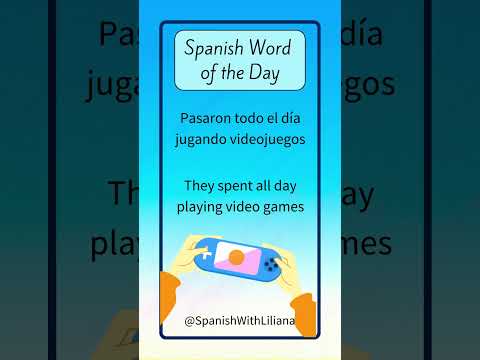 Spanish word of the day