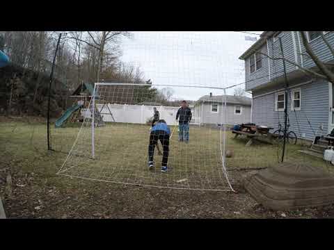 Setting up the Open Goaaal Rebounder Backstop Net