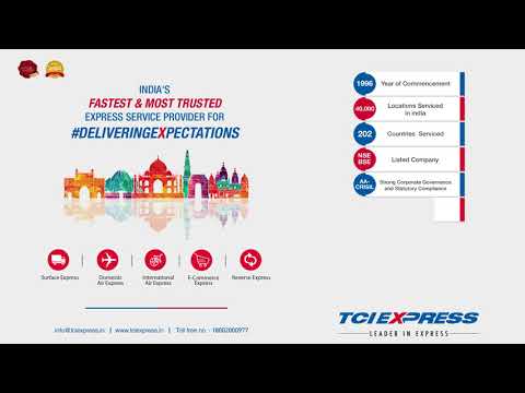 India's fastest and most trusted Express service provider - TCIEXPRESS