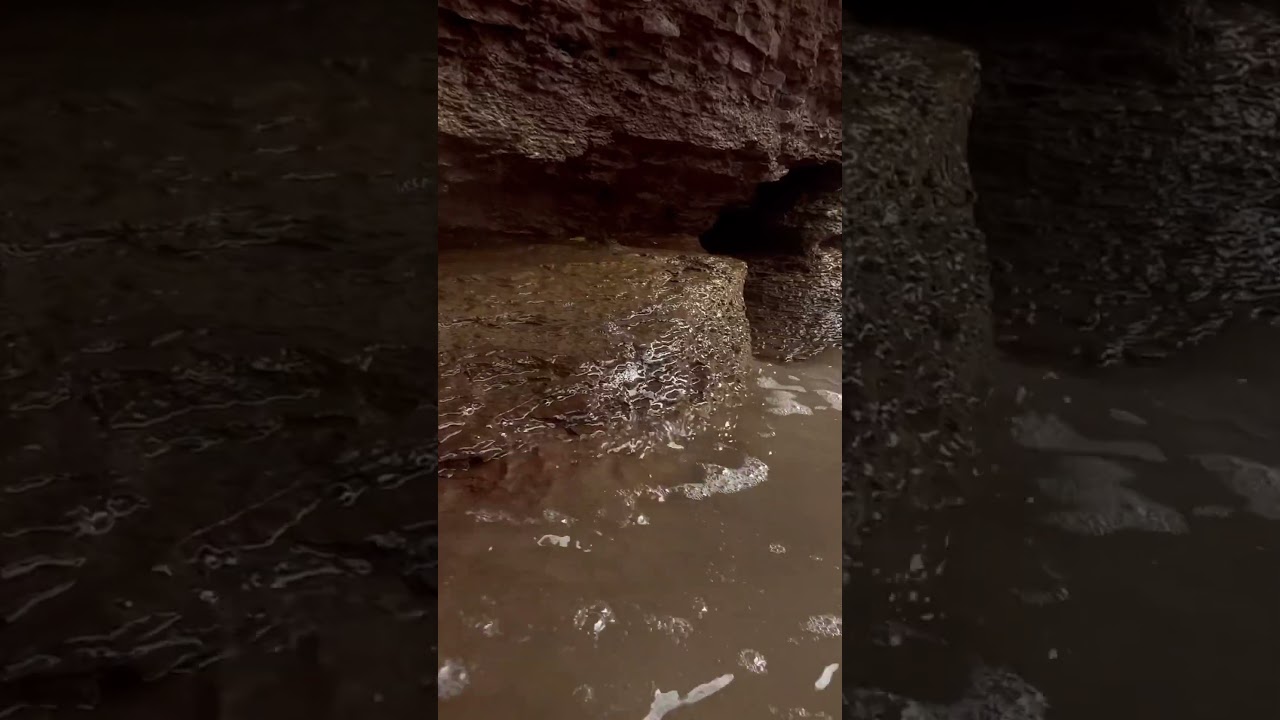 🌵Desert Cascading Waterfall🌵 #waterfalls #nature #travel #adventure #desert #explore #outdoors