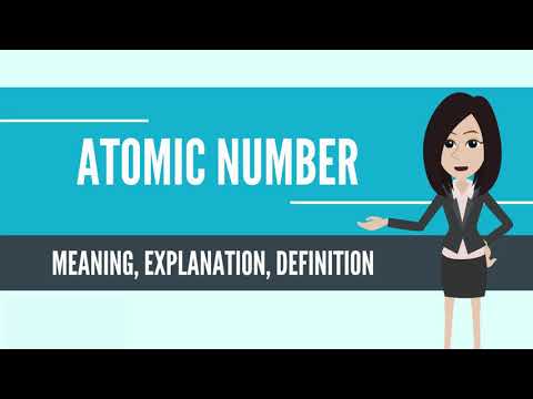 What Is ATOMIC NUMBER? ATOMIC NUMBER Definition & Meaning