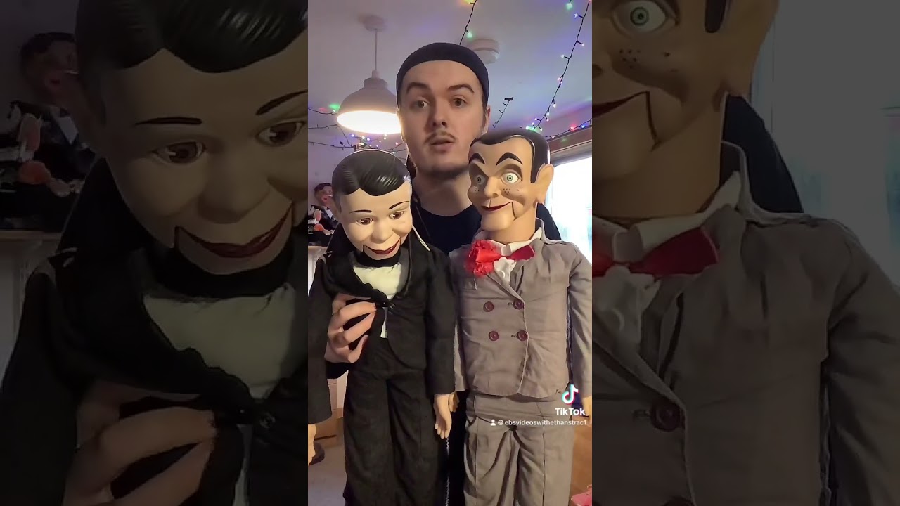 Collecting dummies is like having children 🤩🤩🤩#ventriloquist #tiktok #shorts ￼