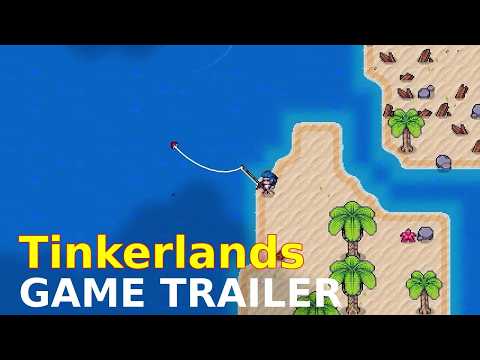 Tinkerlands – Official Early Access Gameplay Trailer (2025) | Cozy Survival Adventure