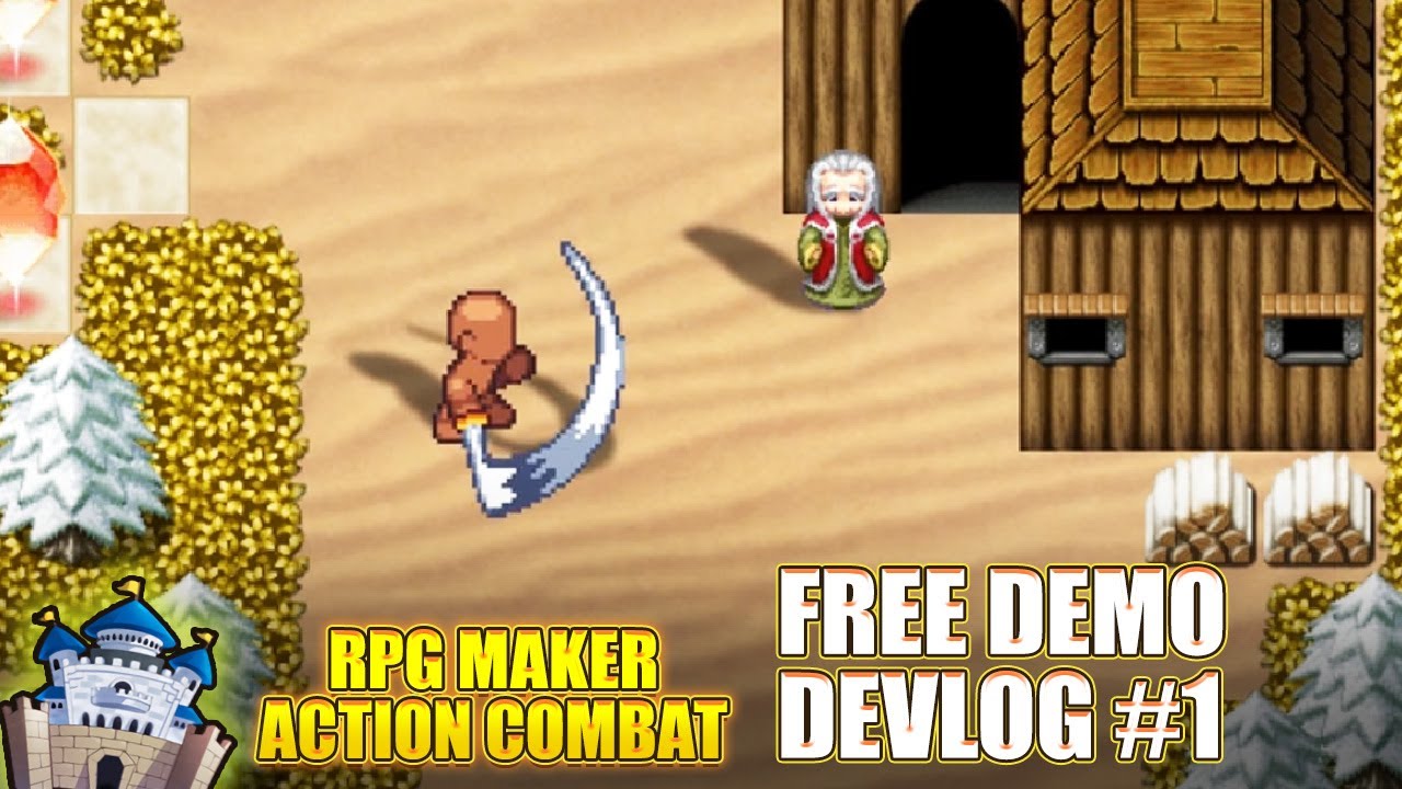 RPG Maker Action Combat (Free Demo) - Devlog #1