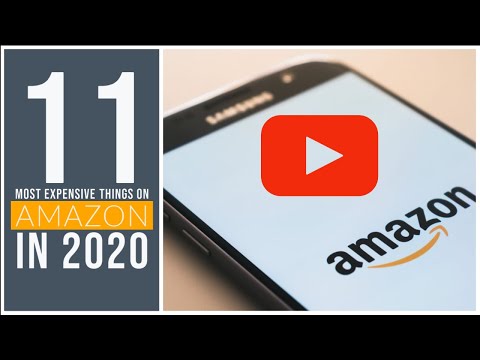 11 Most expensive things on Amazon