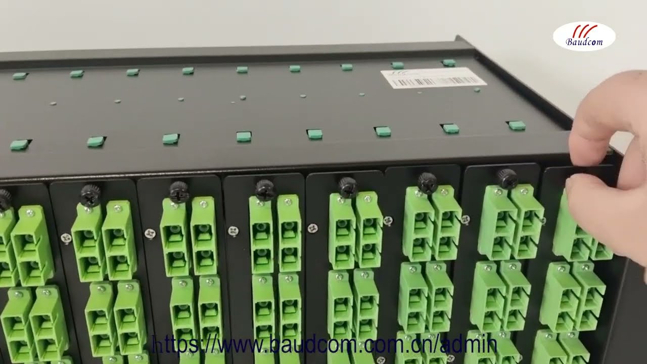 High Density 144 cores ODF Optical Fiber Distribution Panel