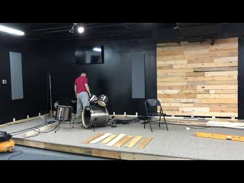 Church Stage Renovation Timelapse