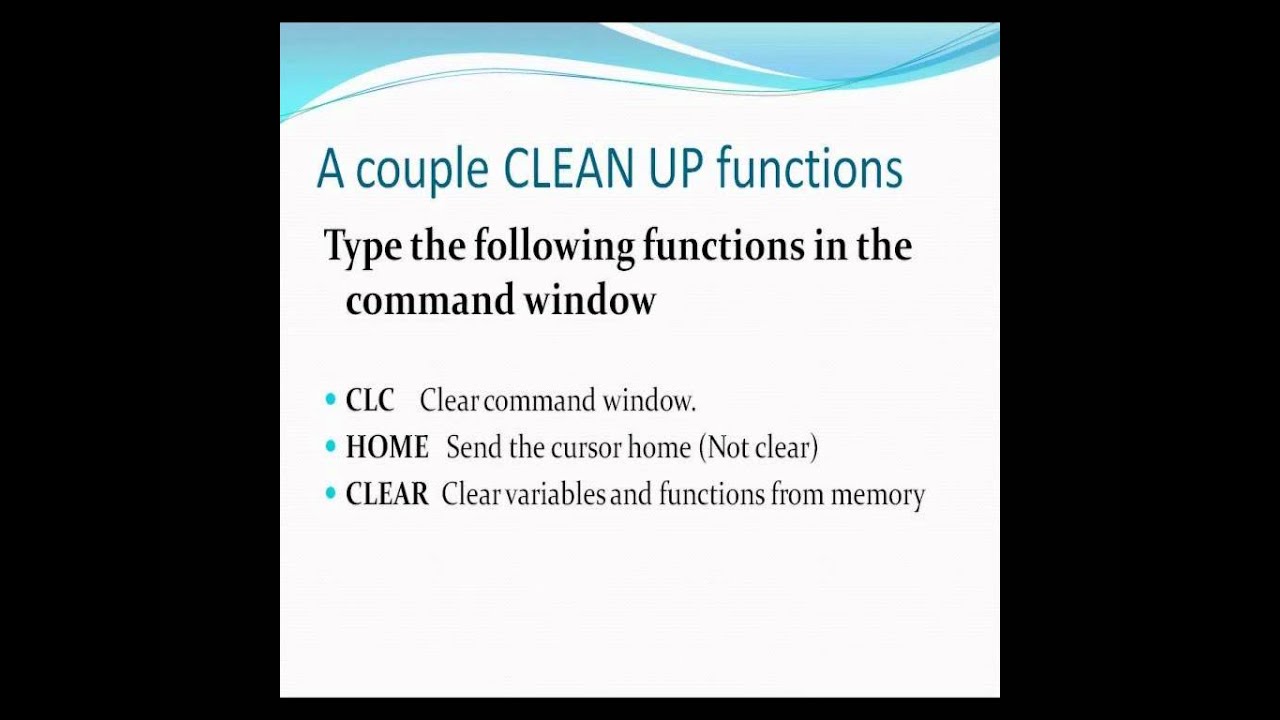 MATLAB Introduction for beginners (10 mins presentation)