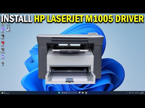 How To Download & Install HP LaserJet M1005 MFP Printer Driver Manually in Windows 11 - Easy Fix