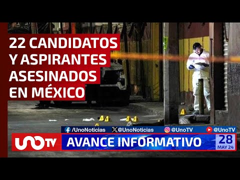 Suman 22 candidatos y aspirantes asesinados en México y juicio contra Trump en recta final