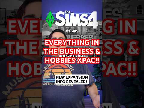 💼 Everything In The New Business & Hobbies Expansion! #thesims4 #sims4 #shorts