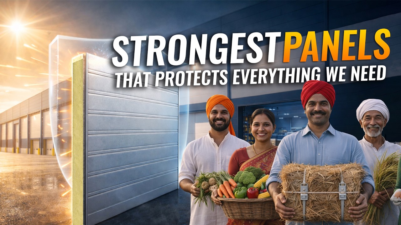 Cold Chain Infrastructure Explained | Why Sandwich Panels Matter in Cold Storage