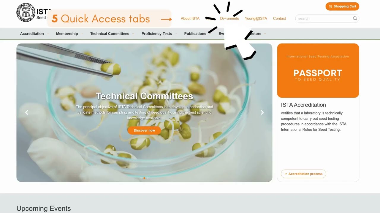 www.seedtest.org - Home page
