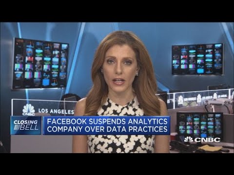 Facebook suspends another analytics company over data practices