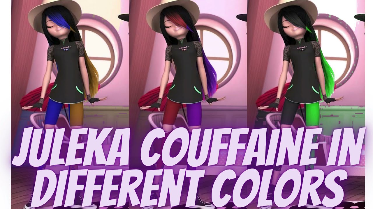 Juleka Couffaine in Different Colors