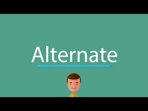 Alternate pronunciation