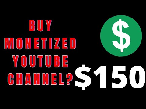 Buy Monetized YouTube Channel $150 | Should I Buy? (2021)