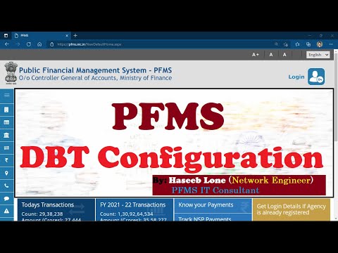 PFMS DBT Configuration | Scheme Settings for Beneficiary Payment