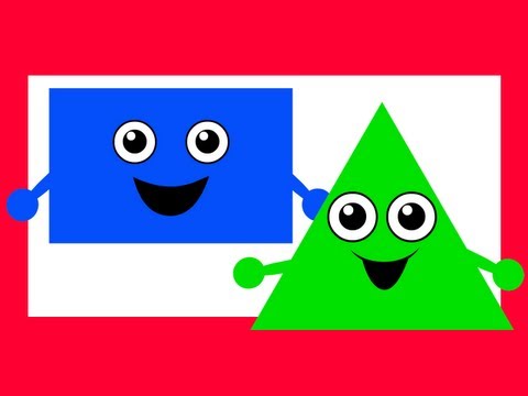 "Circle Square" - Teach & Learn Shapes Kids, Shapes Song 2, Kindergarten Children's Learning Songs