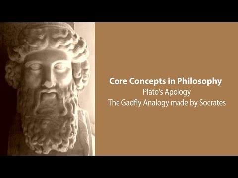 Plato, Apology | Socrates' Gadfly Analogy | Philosophy Core Concepts