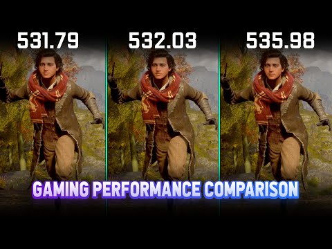 Nvidia Drivers Faceoff: 535.98 vs 532.03 vs 531.79 - Test in 7 Games | GTX 1650 - Comparison