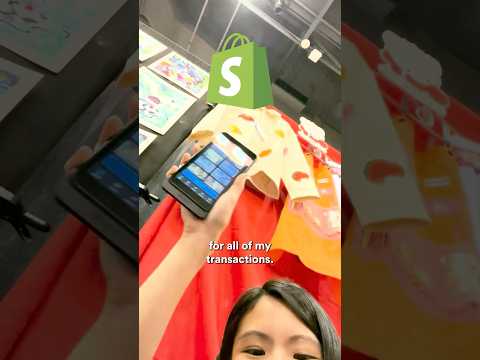 Tap to pay works on iOS and Android now! I use the POS app 🌟 #ad #shopifypartner