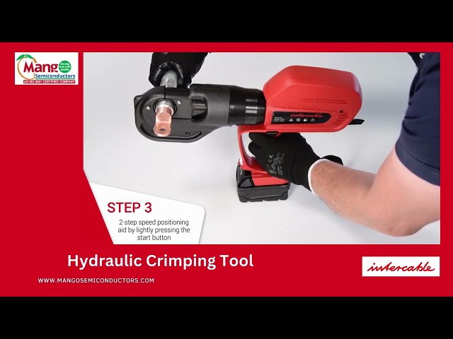 Intercable Cordless Crimping Tools - AP130-C2 - Battery Operated ...