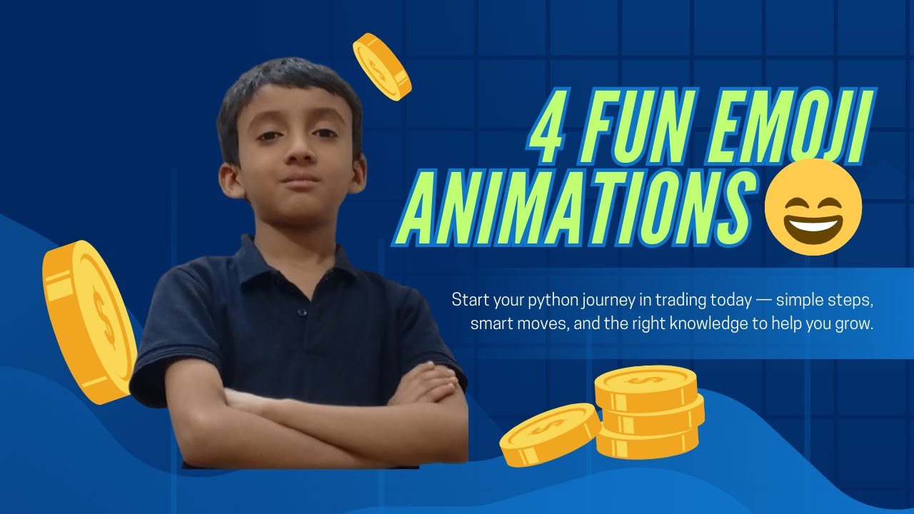 🔥 4 Amazing Python Emoji Animation Tricks in 1 Video! 😄