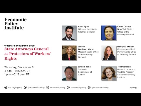 State Attorneys General as Protectors of Workers’ Rights