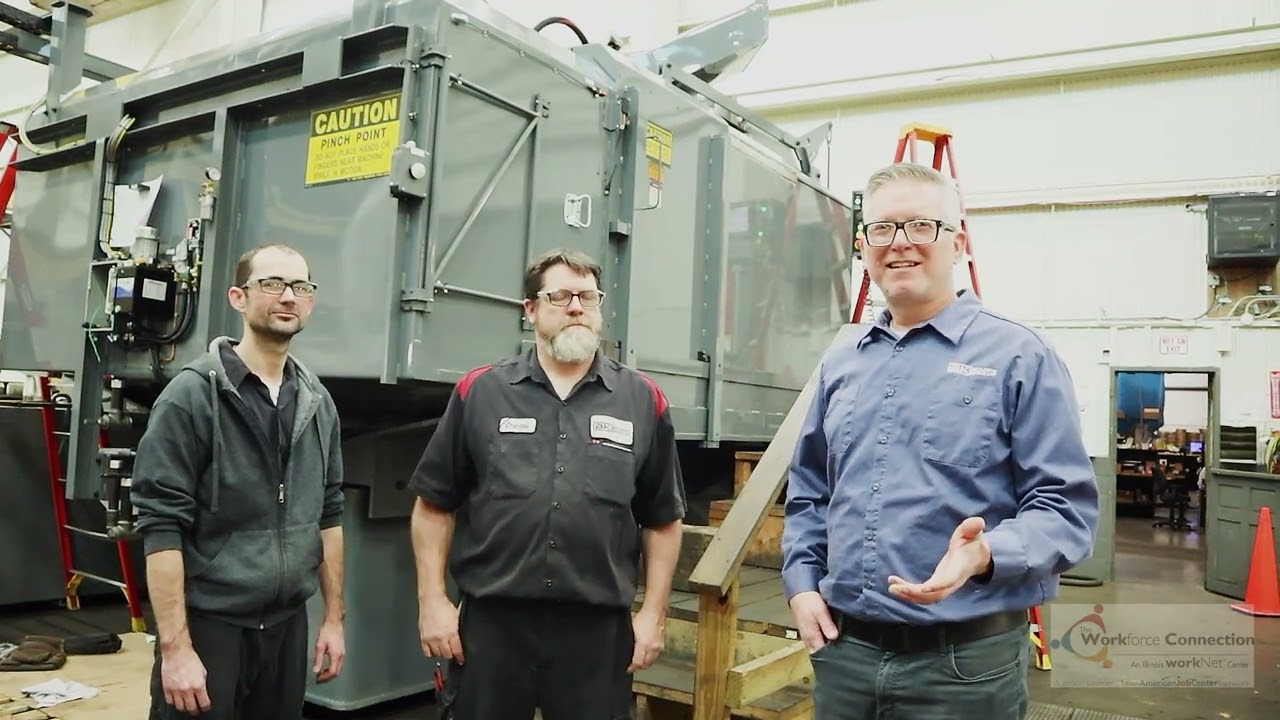 The Workforce Connection Presents Incumbent Worker Training at Bourn & Koch Inc., Rockford, Illinois
