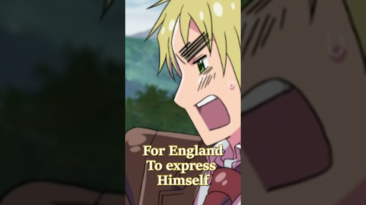 Hetalia England Character Introduction #hetalia