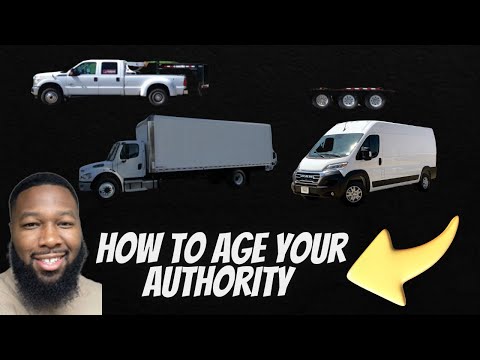 How to AGE your MC & DOT # for NEW Authorities | Insurance Hack | Hotshots | Boxtrucks | Cargo Vans